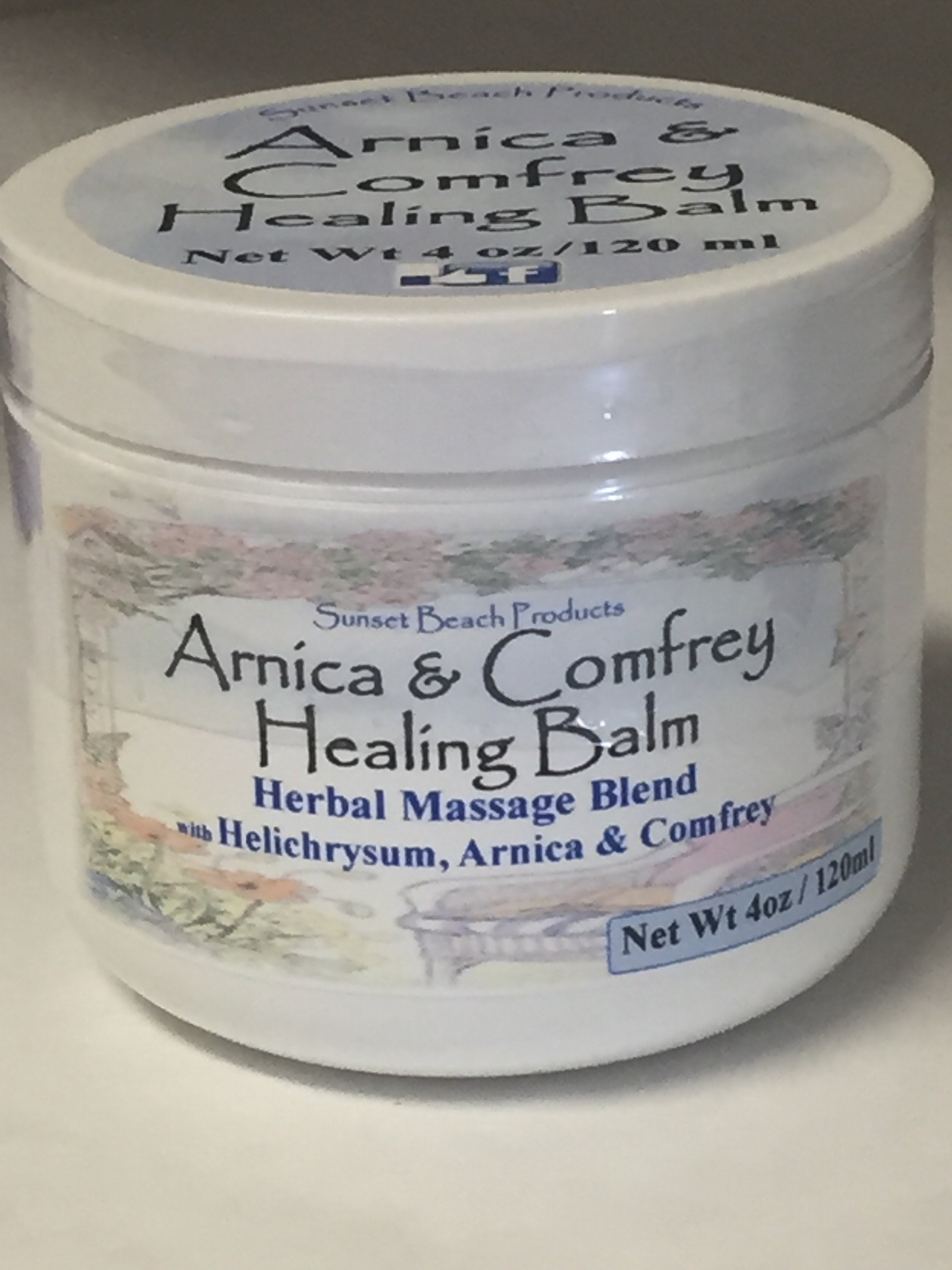 Arnica & Comfrey Healing Balm (AC Balm) | Sunset Beach Products