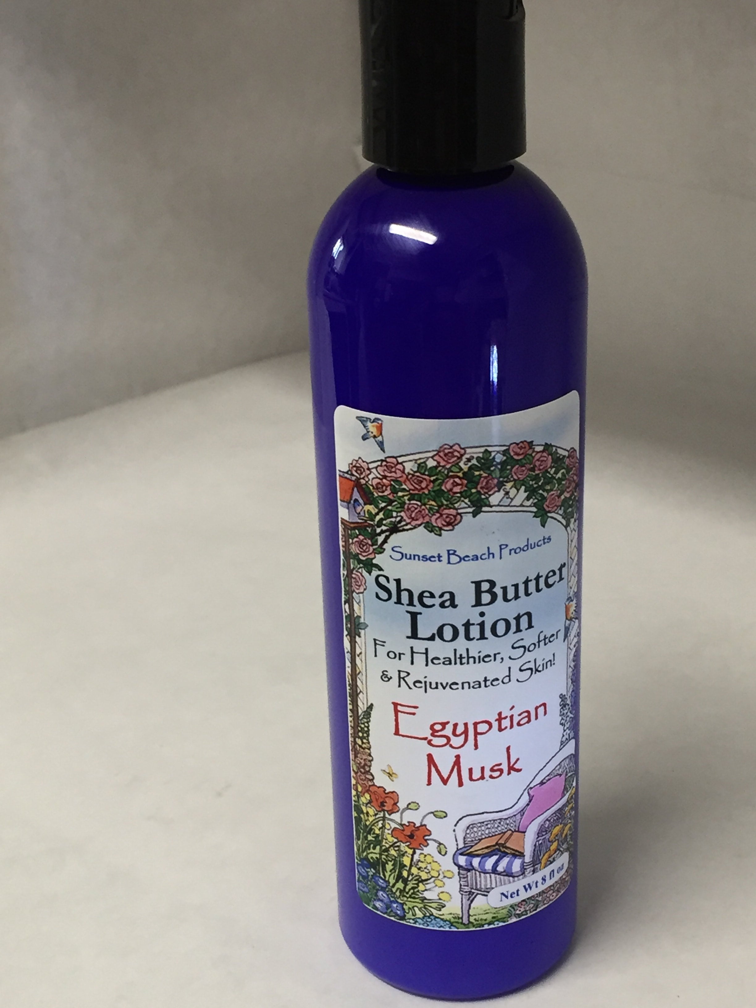 Shea Butter Lotion - Egyptian Musk | Sunset Beach Products